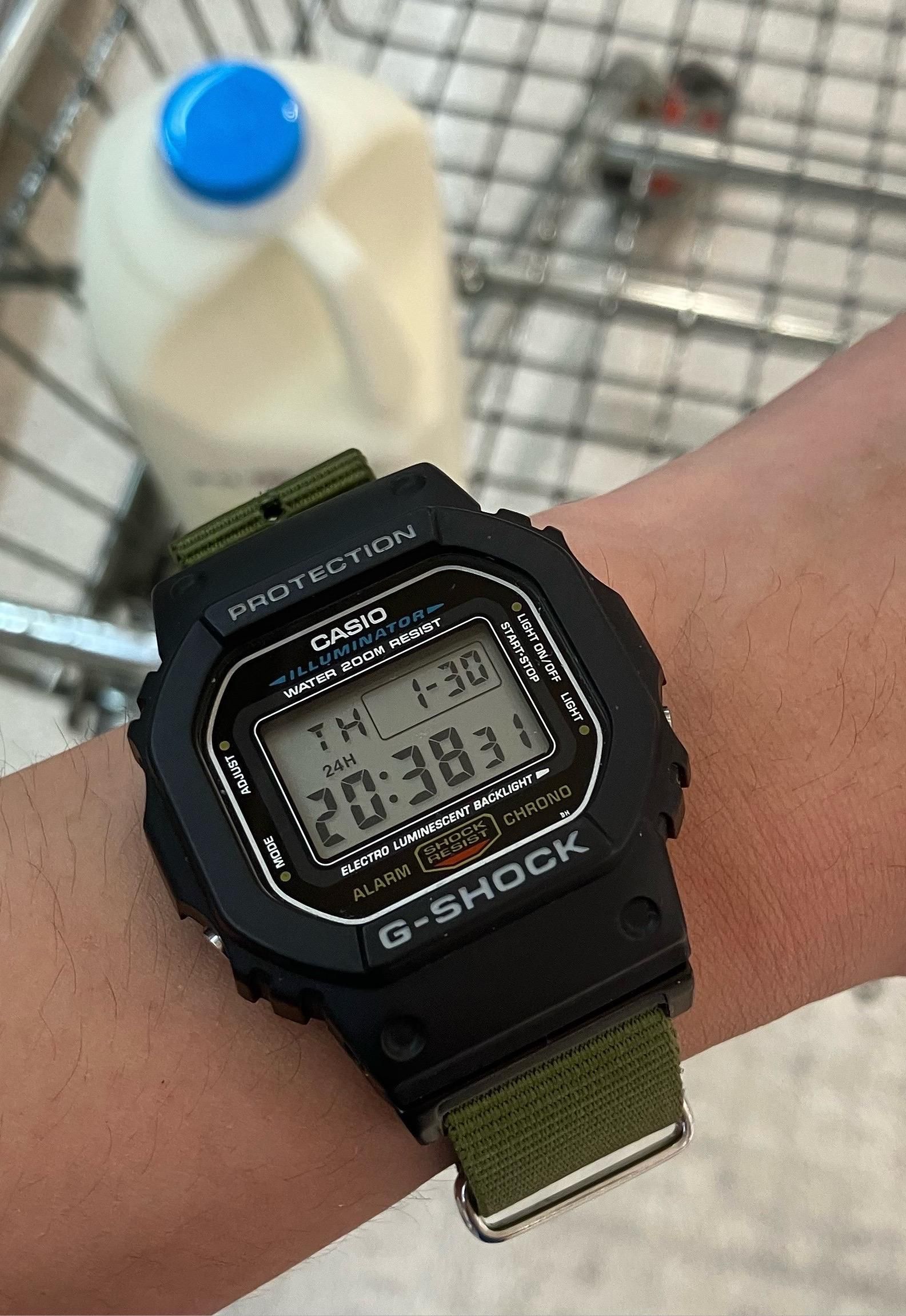 Casio G-Shock DW5600 Sqaure | WatchCrunch