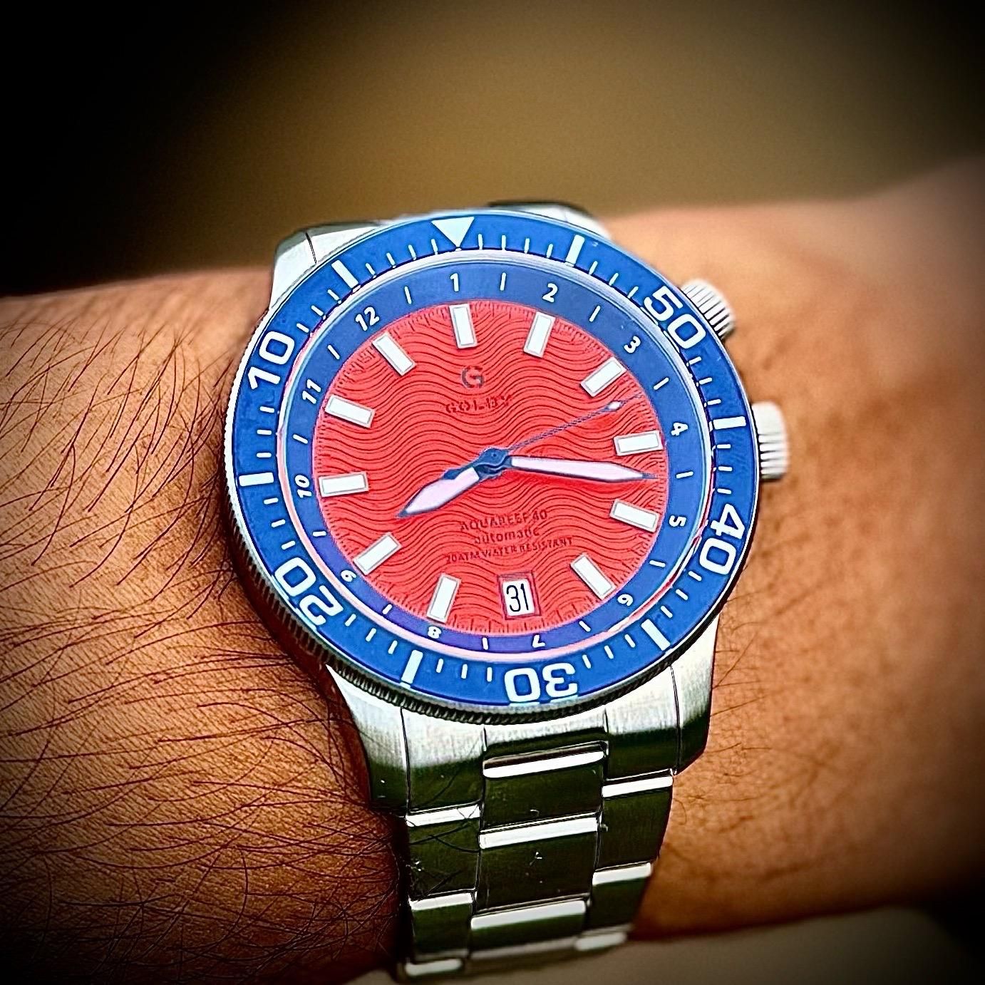 The New Aquareef 40 by Golby Watches | WatchCrunch