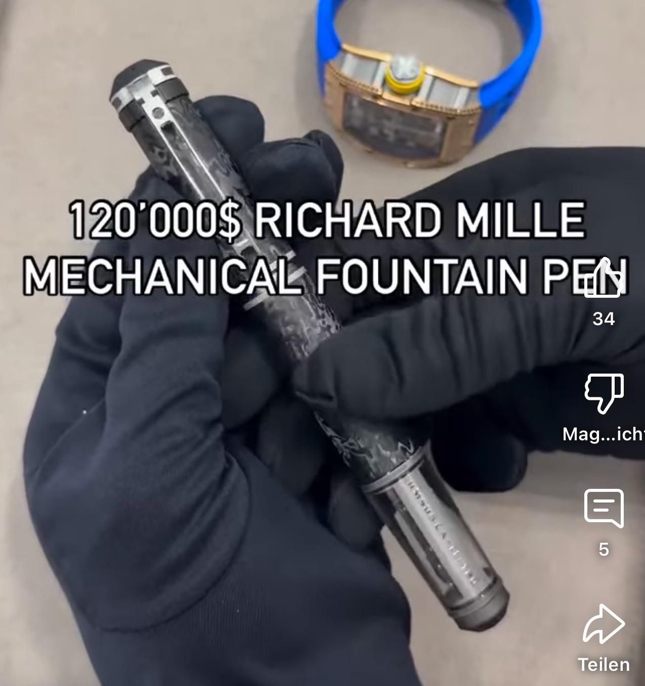 Richard Mille fountain pen | WatchCrunch