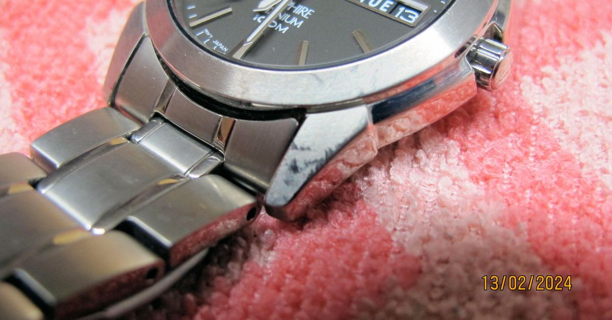 Titanium and scratches? No problem. | WatchCrunch