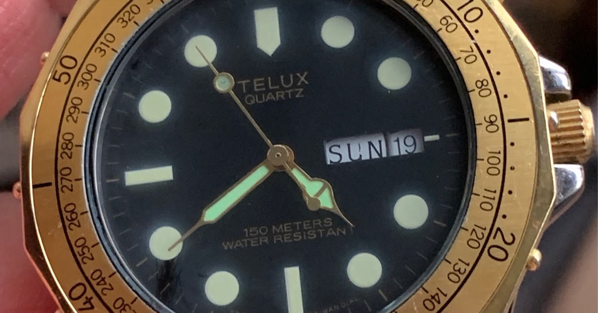 Telux French Movement Taiwan Dial - What year was this watch released ...