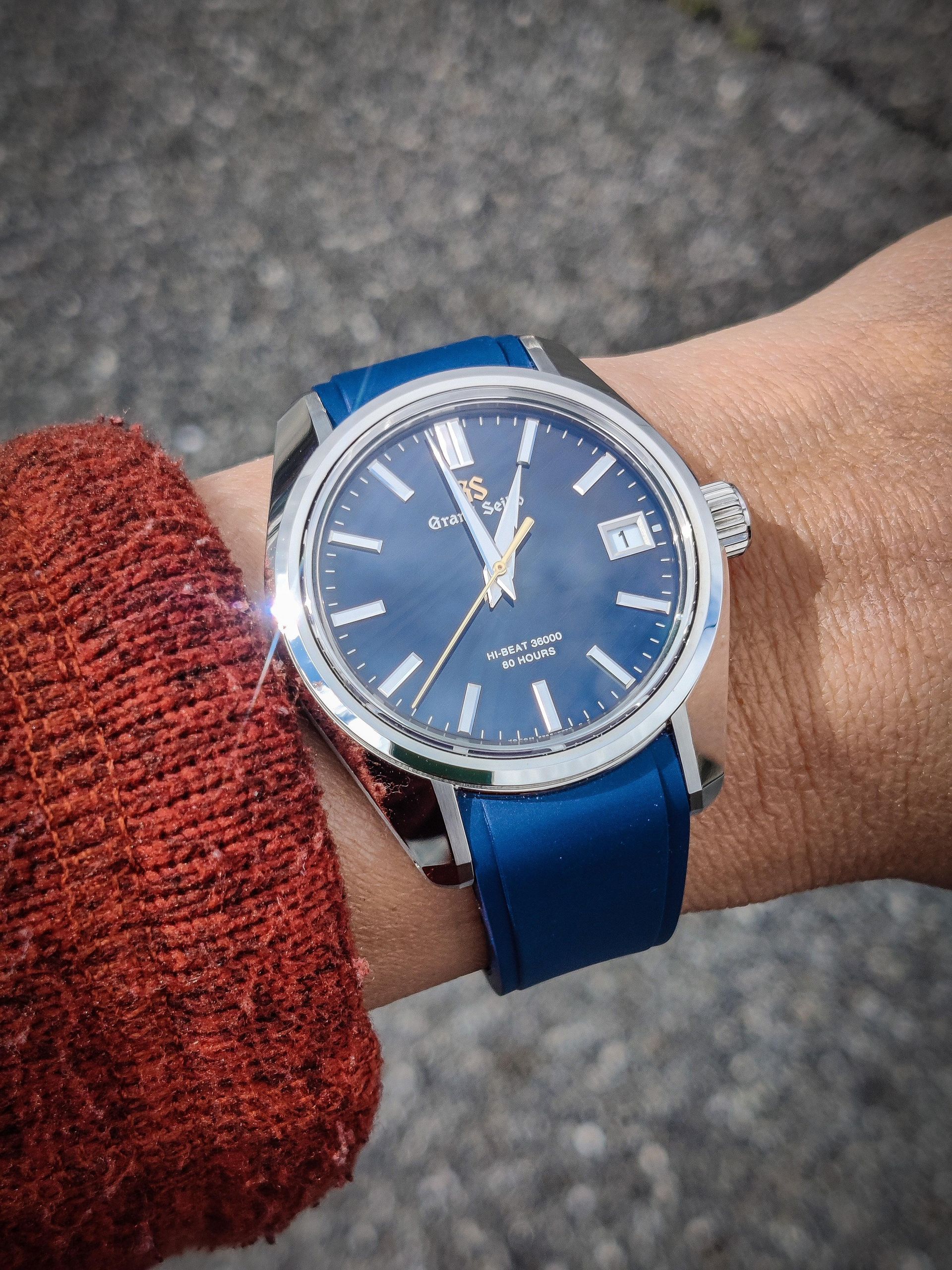 New Strap - Grand Seiko SLGH009 | WatchCrunch