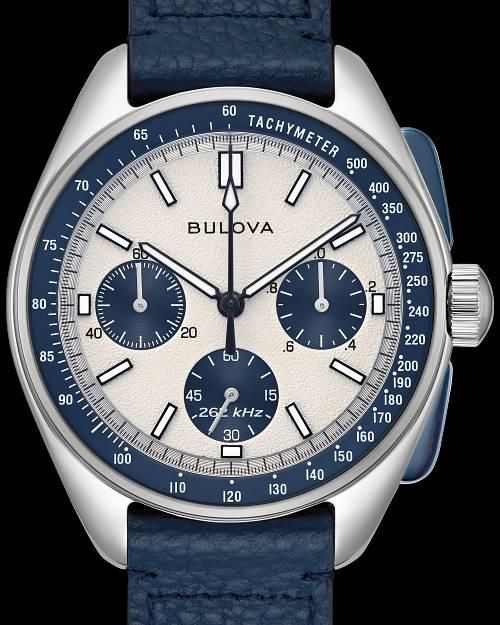 Bulova Lunar Pilot "Blue Panda" | WatchCrunch