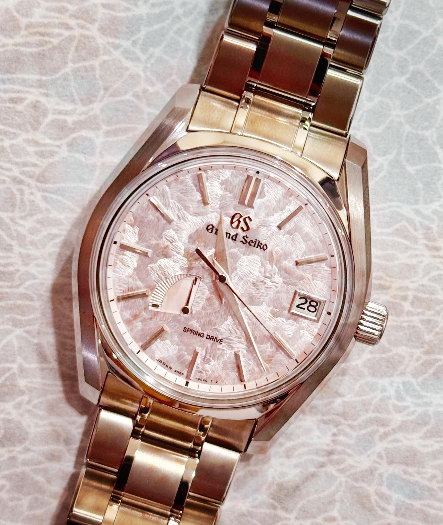 Grand Seiko SBGA413 Shunbun The Vernal Equinox | WatchCrunch