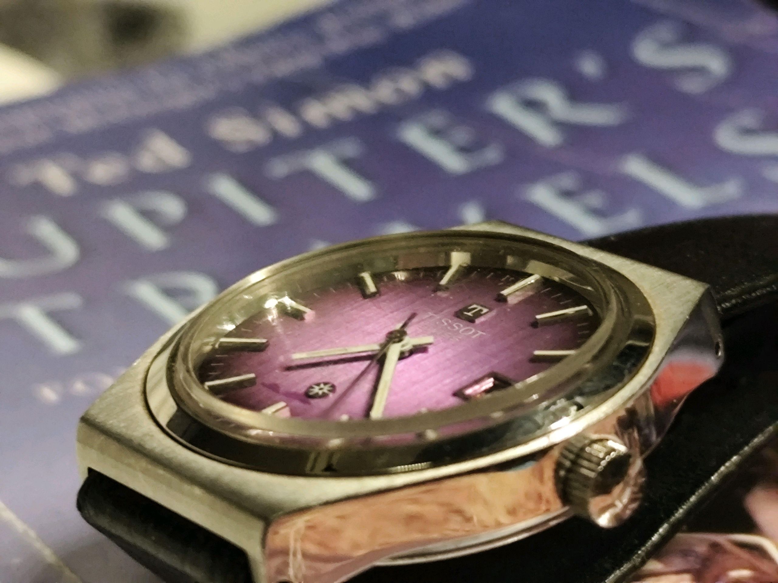 NWA🚨 Tissot Seastar Automatic - Purple Sunburst | WatchCrunch