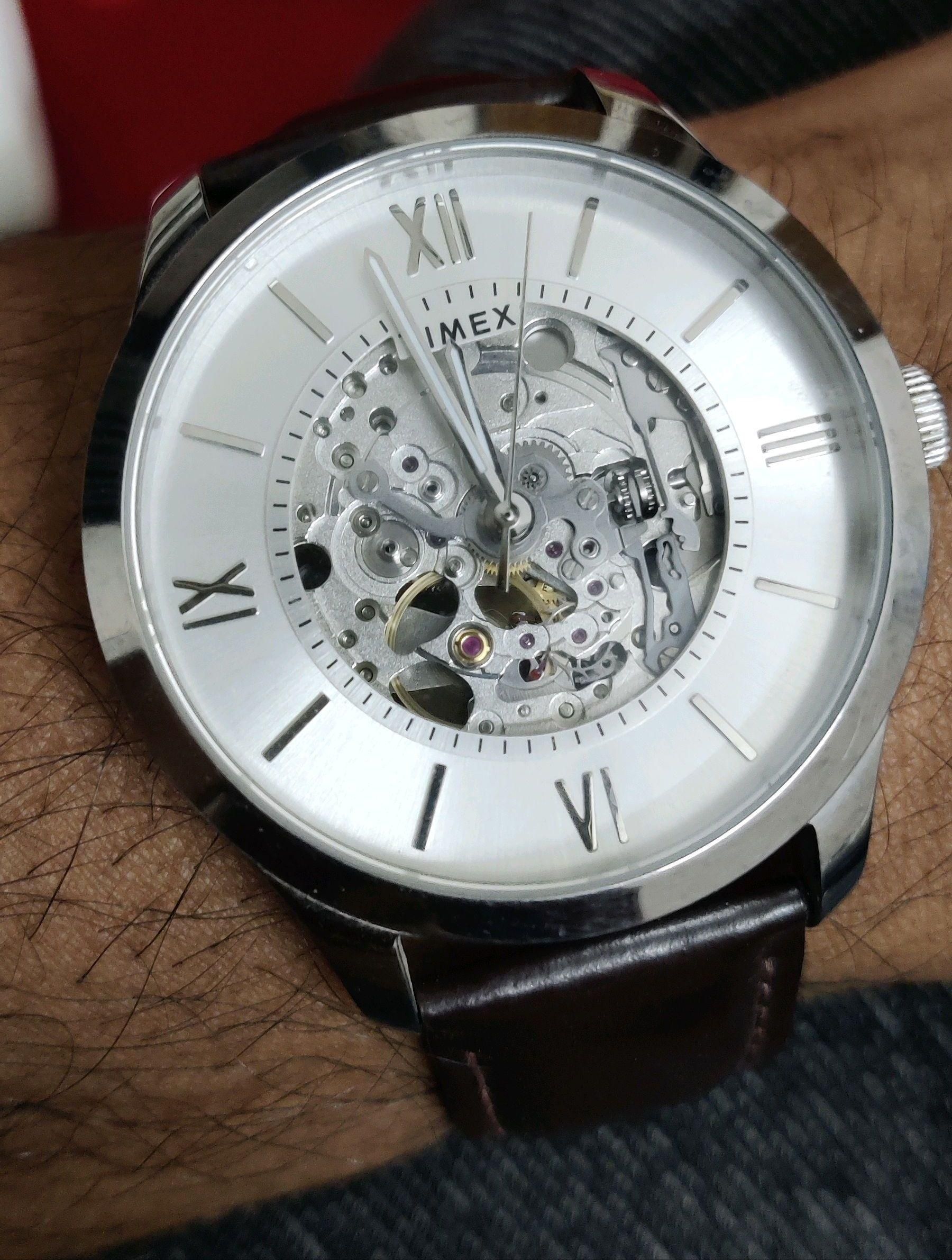 Timex Skeleton Automatic watch | WatchCrunch