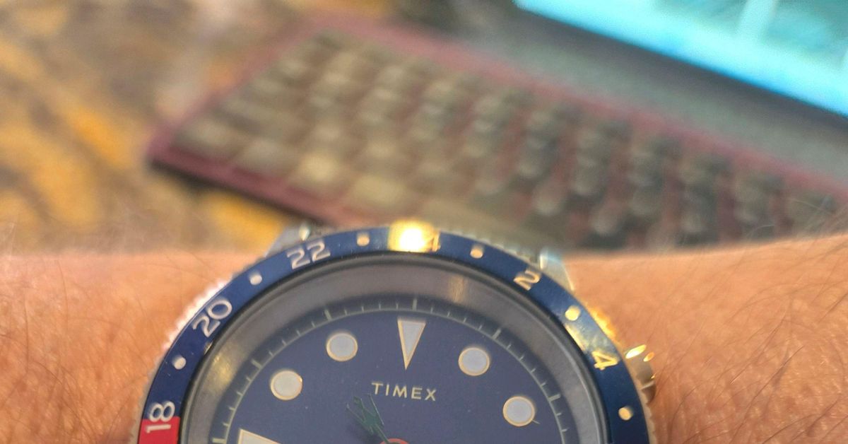 Newest addition Timex Waterbury GMT | WatchCrunch