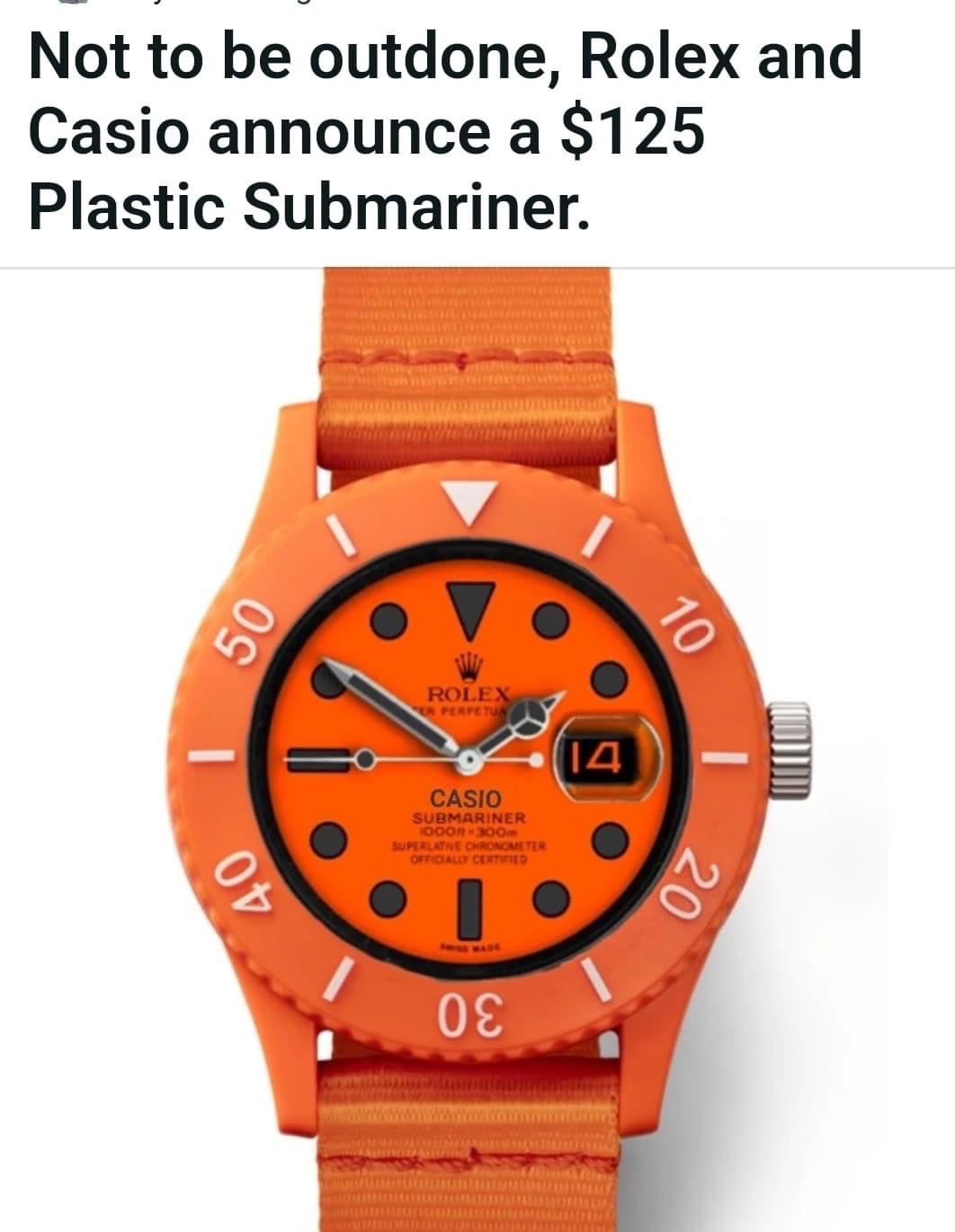 Rolex is getting in on the fun! | WatchCrunch