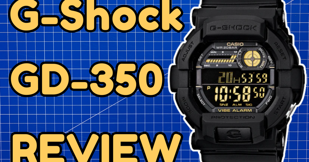 Casio G-Shock GD-350 Review: The Ultimate Sports Watch | WatchCrunch