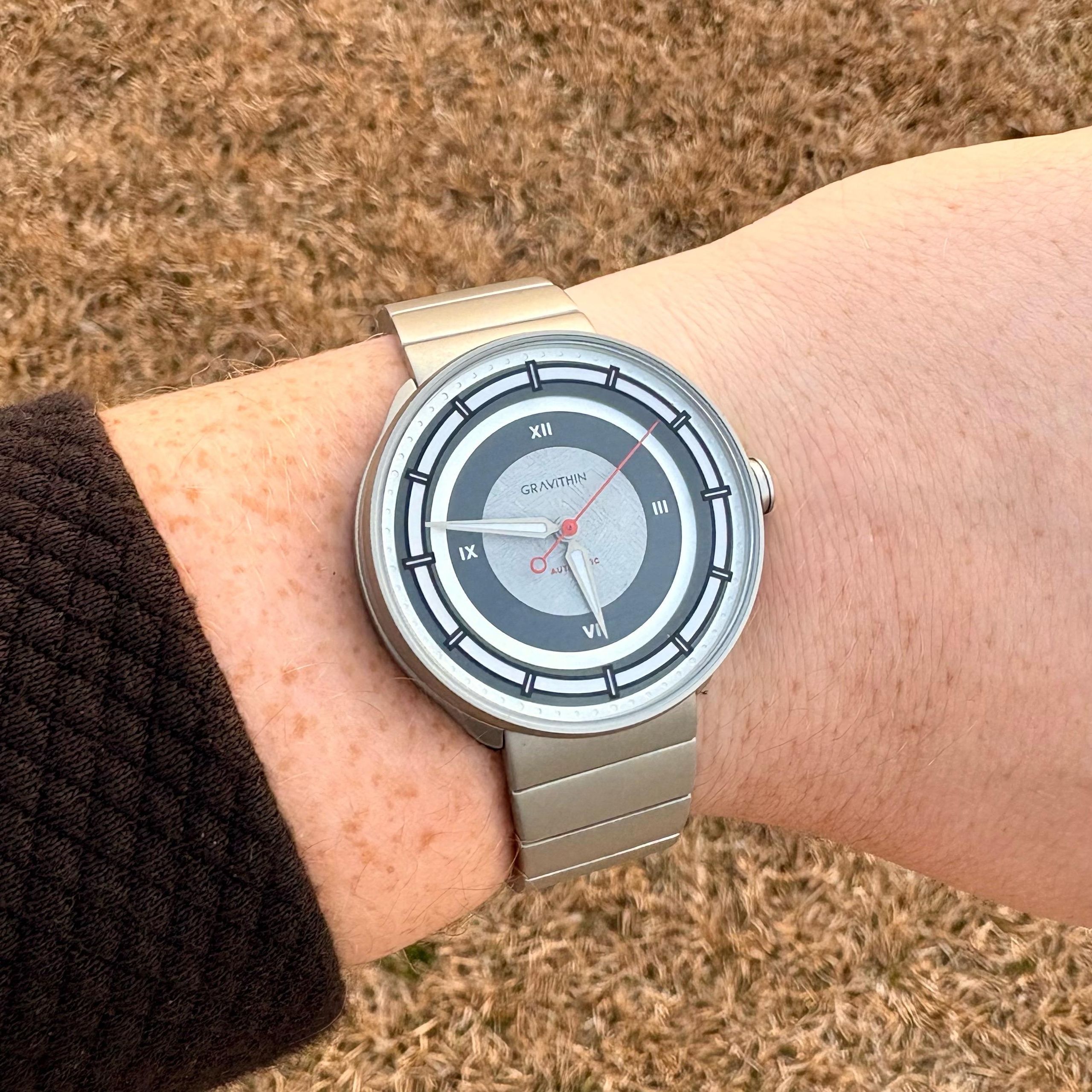 The cheapest meteorite dial watch! Gravithin Focuscope | WatchCrunch