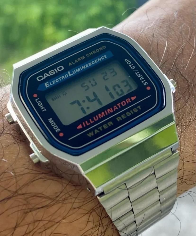 Casio A168WA-1 | WatchCrunch