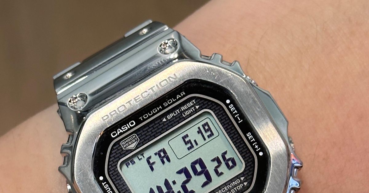 Another full metal G-Shock Square! | WatchCrunch