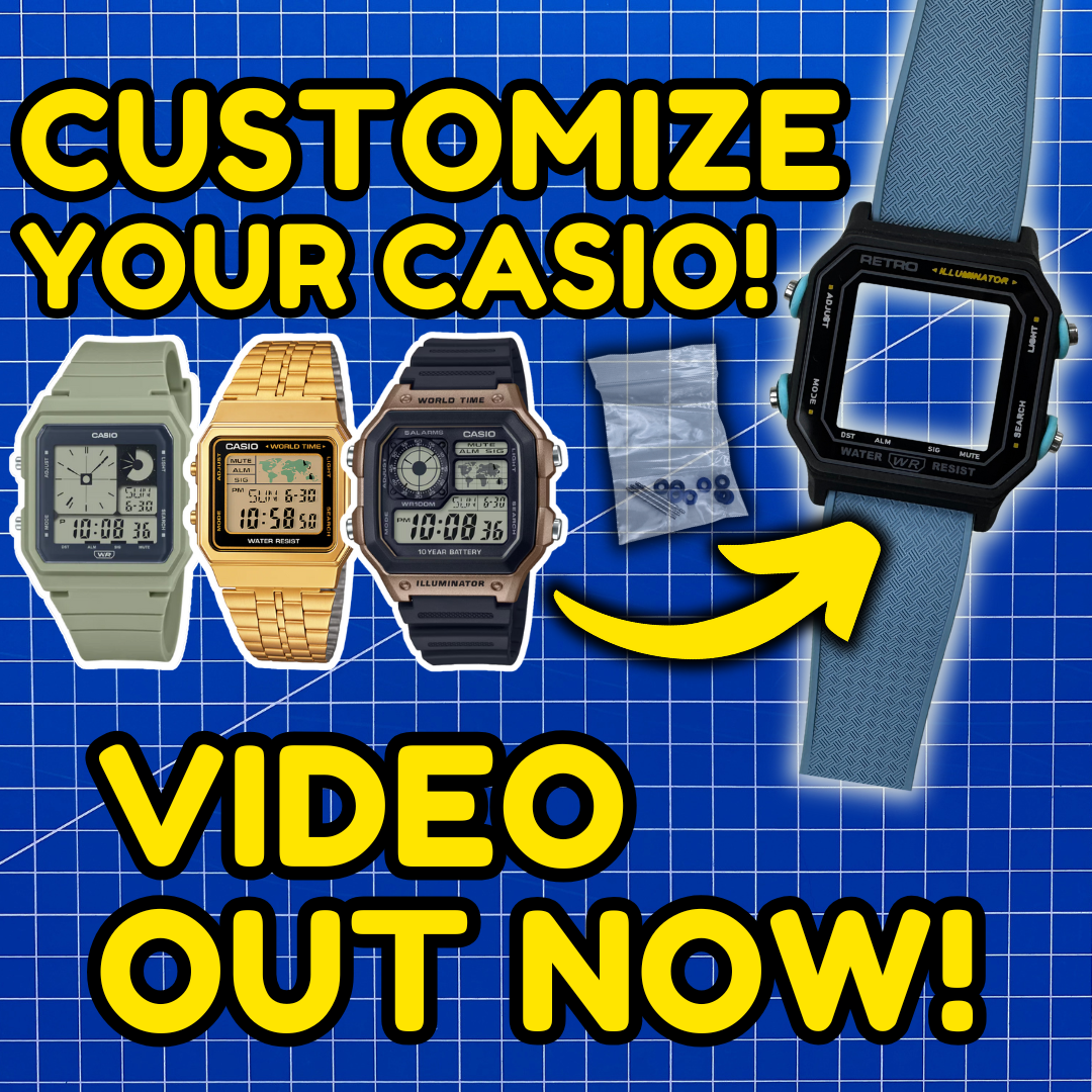 🤩 EPIC Casio Retro Upgrade Kits! ⌚ AE-1200, A500W & LF-20W ⚙ | WatchCrunch