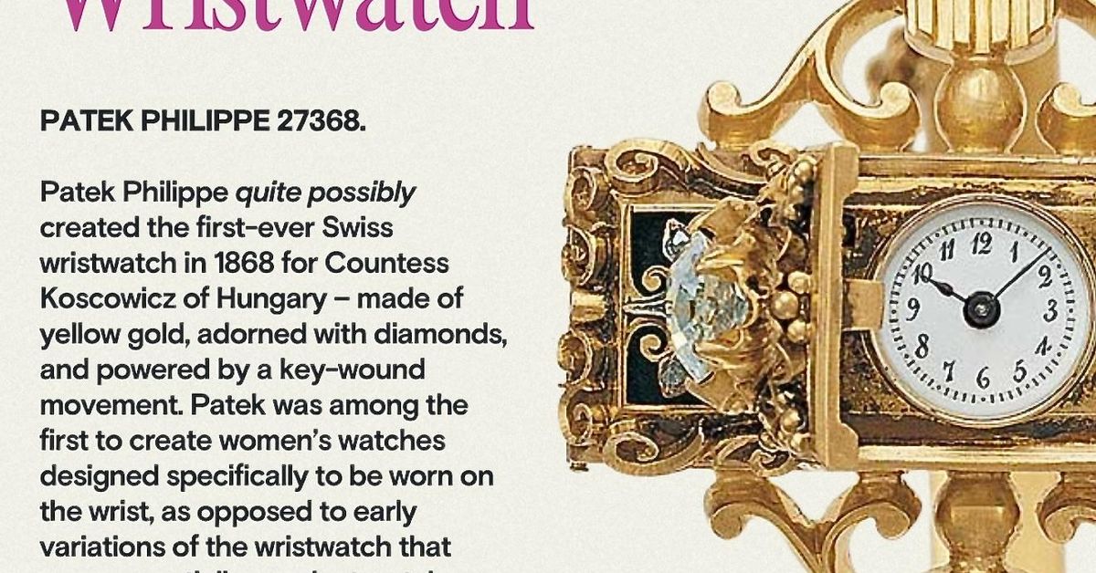 Wrist Check's List of Watch Firsts | WatchCrunch