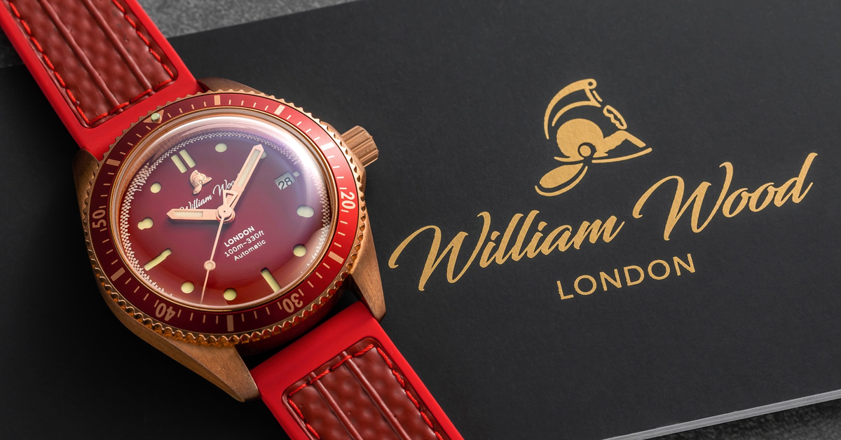 Bronze Ruby William Wood firefighter travel watch | WatchCrunch