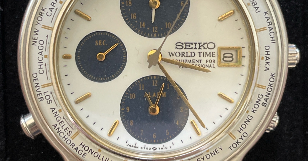 Rare Seiko World Time from 1999 | WatchCrunch