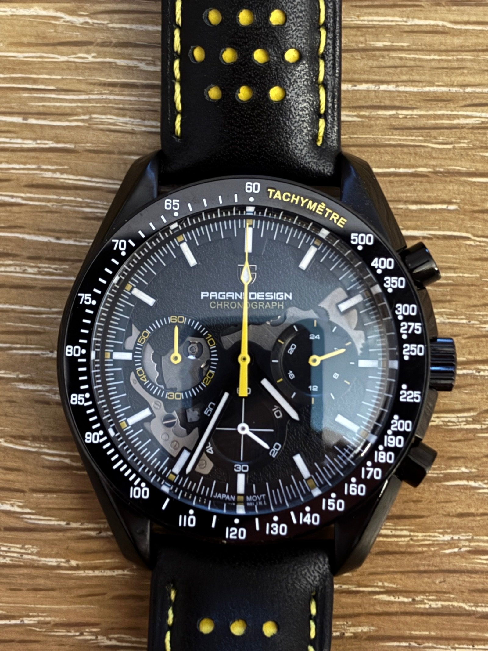 PAGANI DESIGN PD-1779. Pagani’s homage to the OMEGA SPEEDMASTER ‘Dark ...