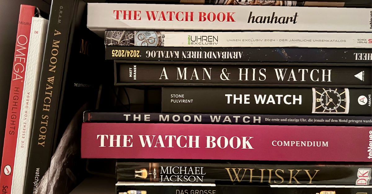 Reading The Time — Books About Watches 📚 | WatchCrunch