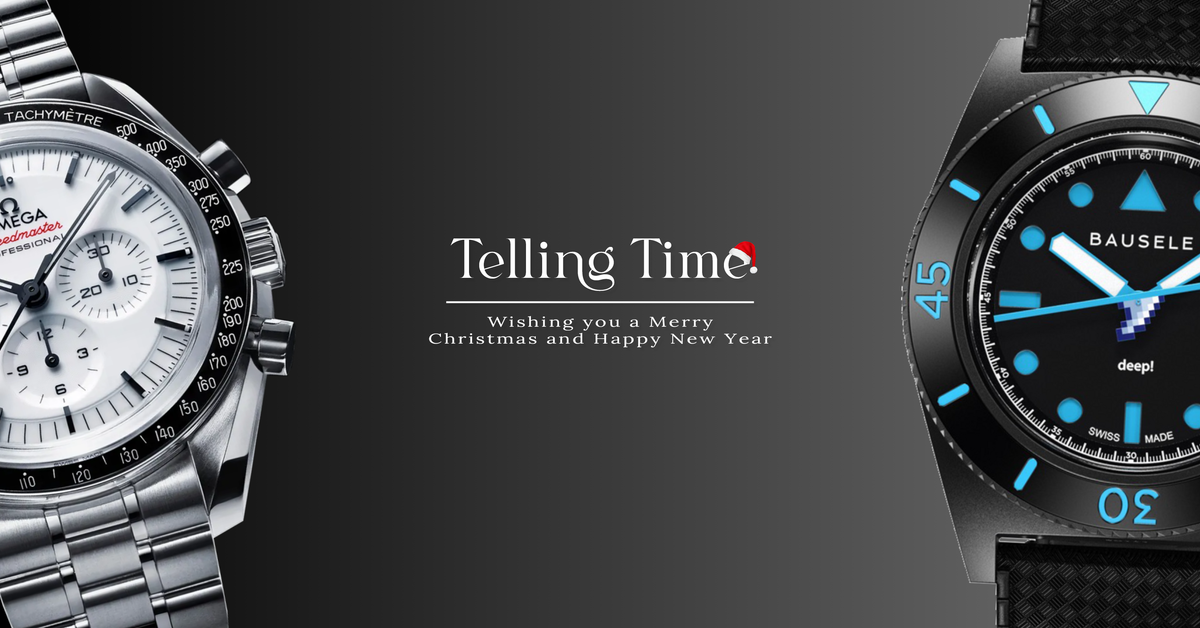 My 2024 Wrist Time Award and Merry Christmas from Telling Time | WatchCrunch