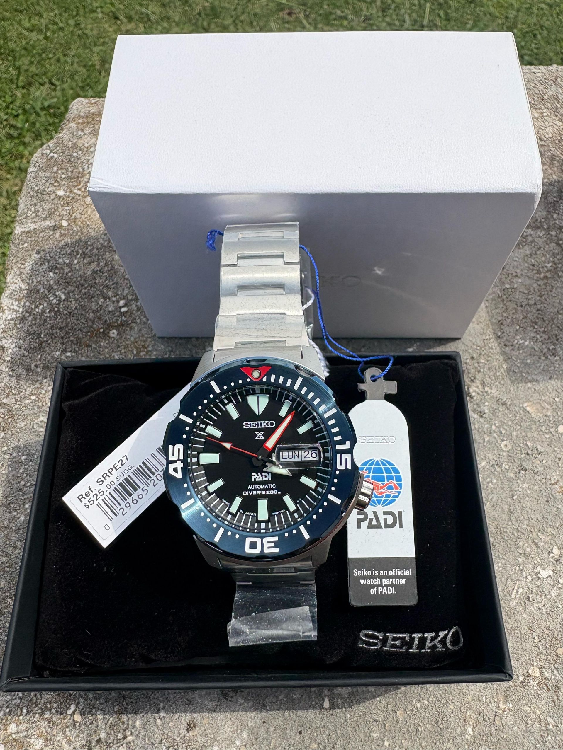 New seiko SRPE27 PADI monster! | WatchCrunch