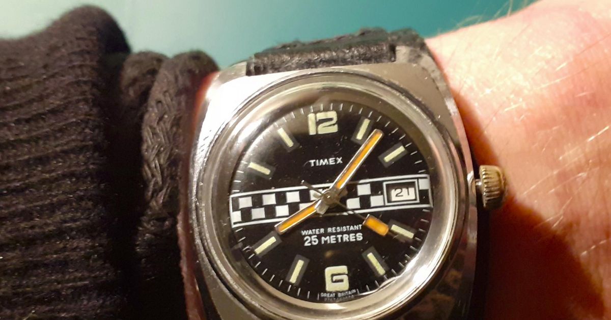 Let's go racing! 1974 Timex M25. | WatchCrunch