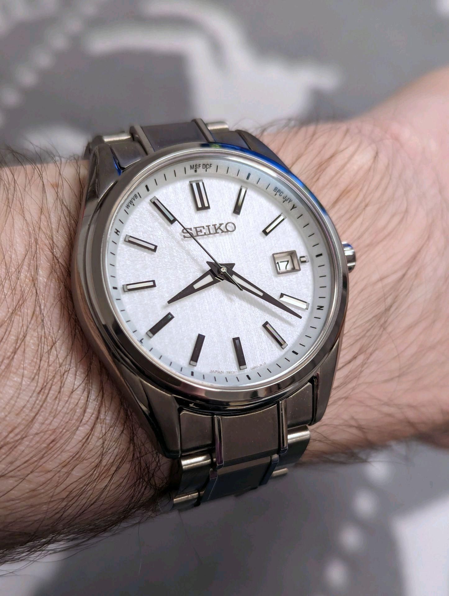Radio Controlled JDM Seiko SBTM337 | WatchCrunch