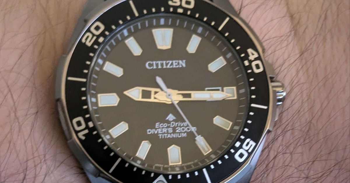 Citizen Promaster Titanium Diver | WatchCrunch
