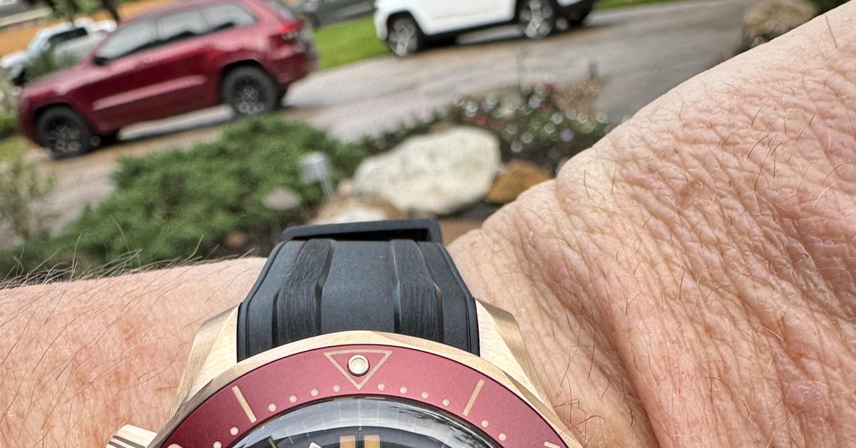 Broze gold Seamaster | WatchCrunch