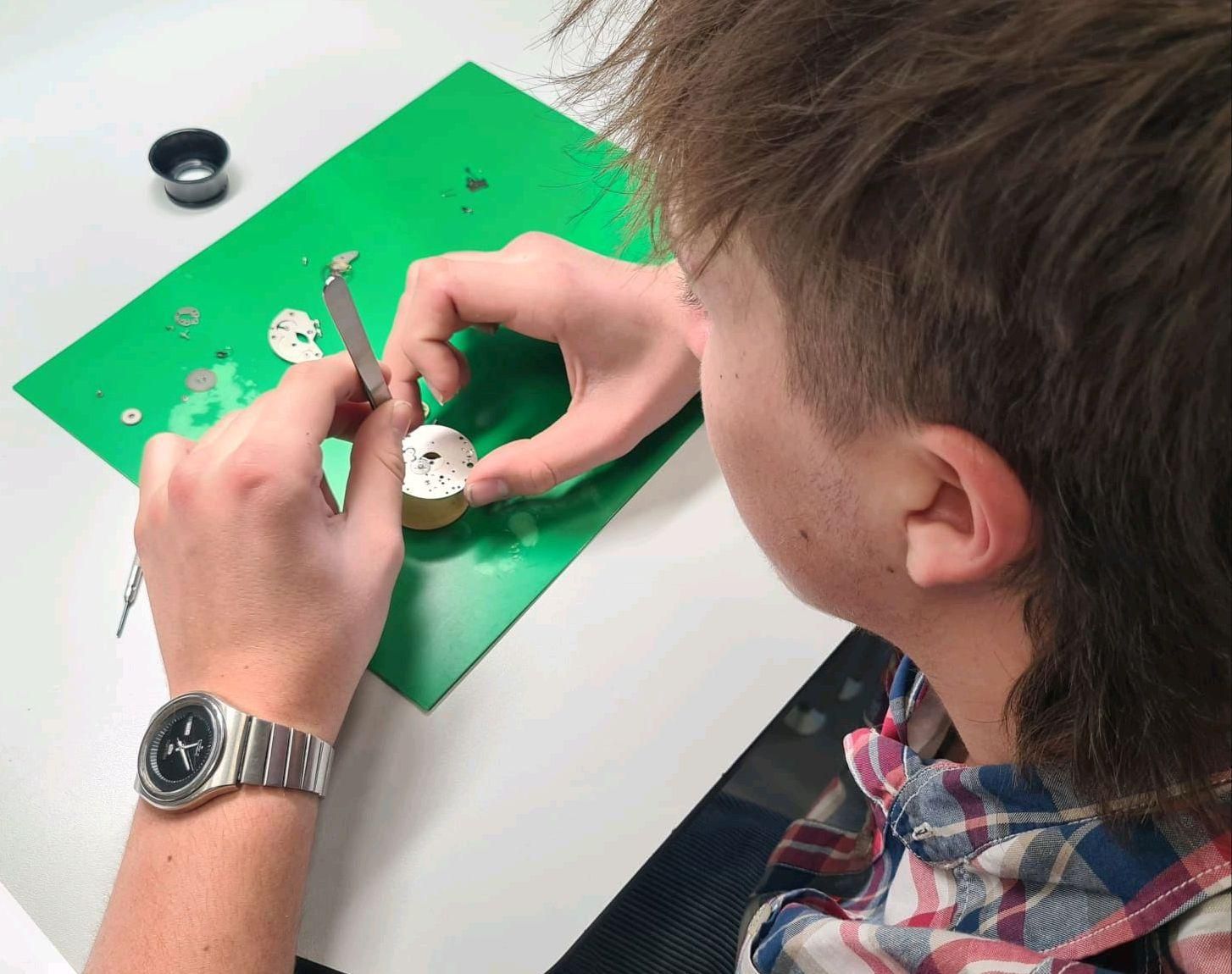 Went to visit a watchmakers school. | WatchCrunch