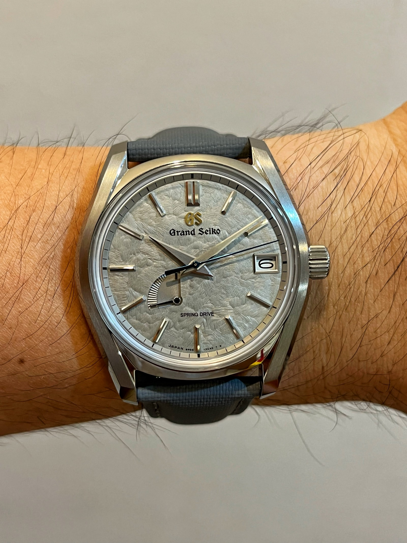 SBGA415 + Artem Sailcloth Strap | WatchCrunch