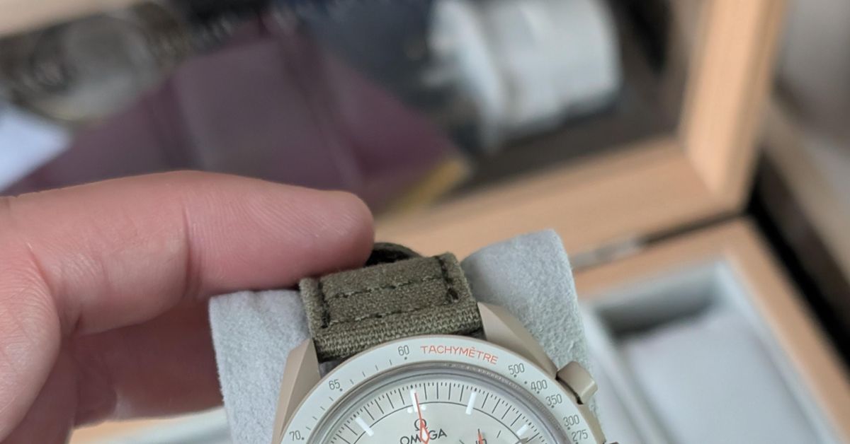 MoonSwatch Jupiter | WatchCrunch
