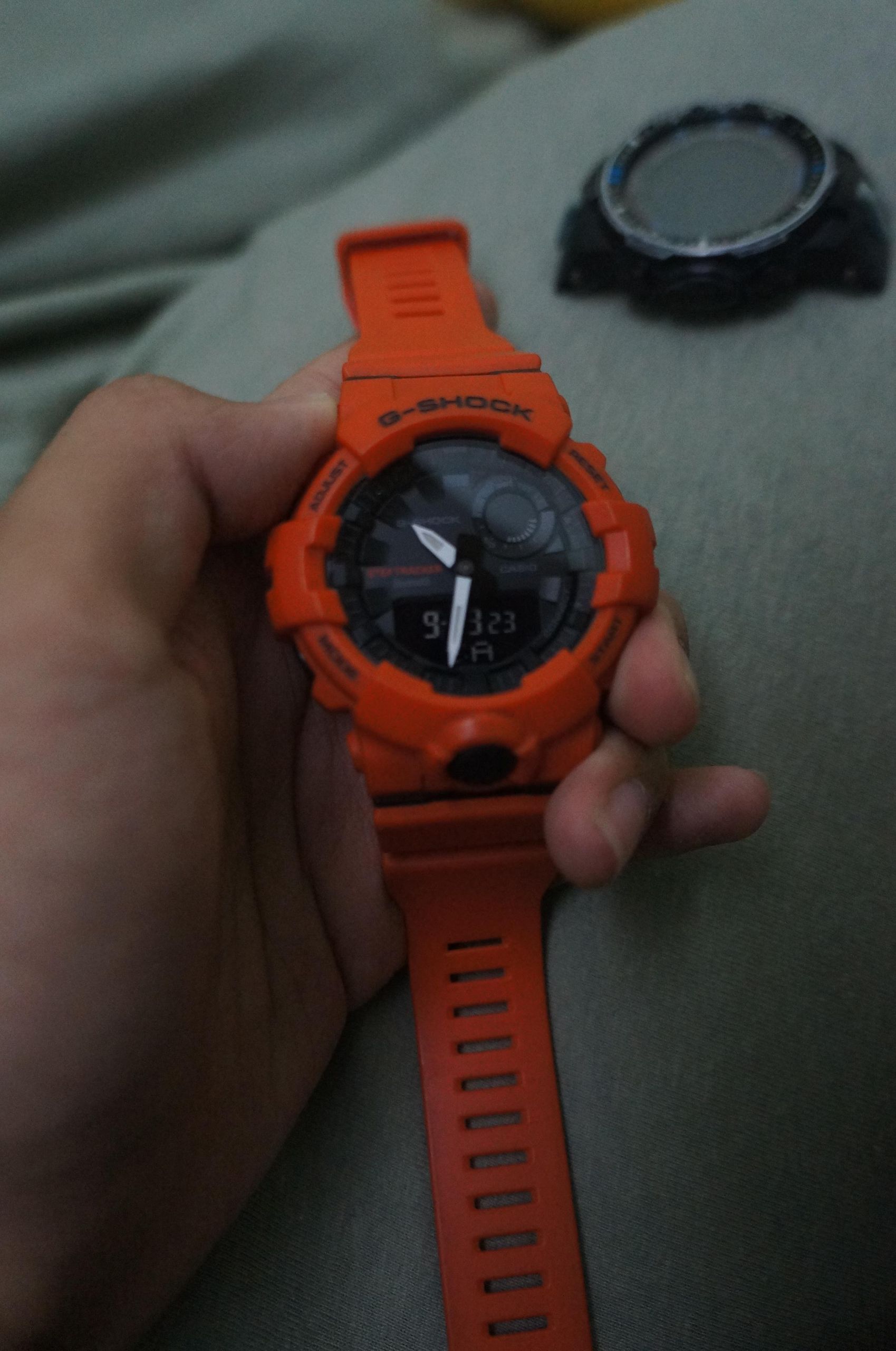 First G-Shock. For exercise and sports use (G-Squad GBA-800-4ADR ...