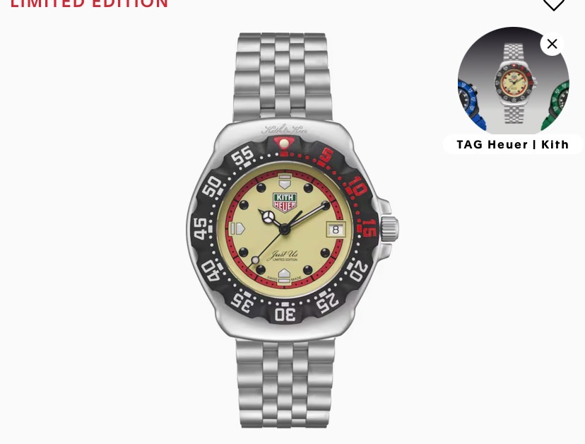 New Release from Tag - Formula 1 - What’s your thoughts?😊 | WatchCrunch