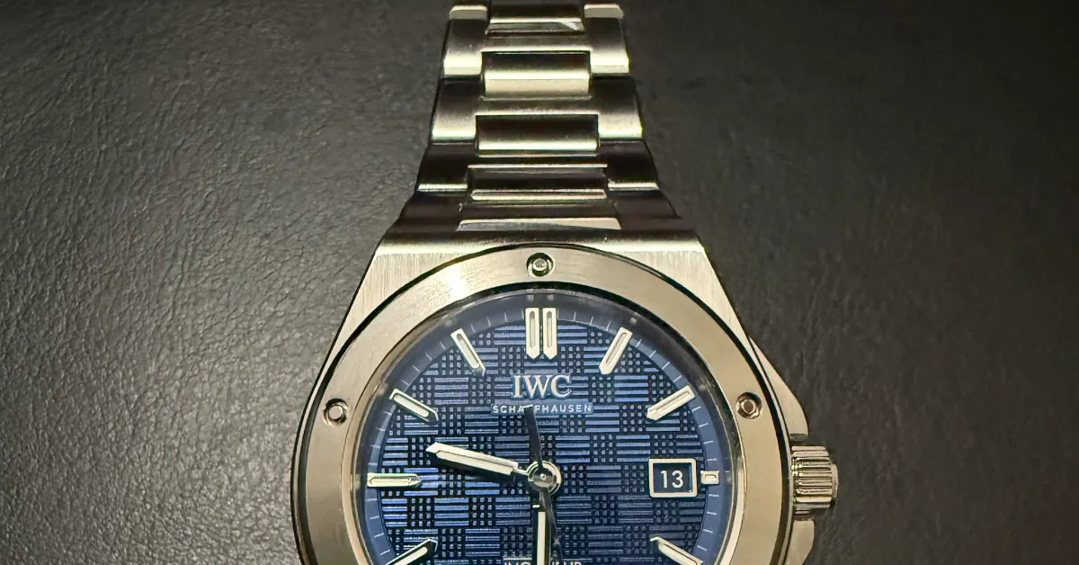 The new IWC Blue Index Dial looks epic! | WatchCrunch