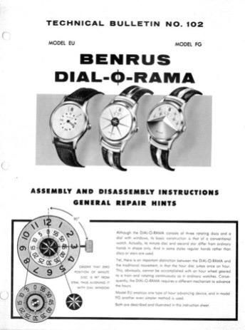 1957 BENRUS “Dial-O-Rama” | WatchCrunch