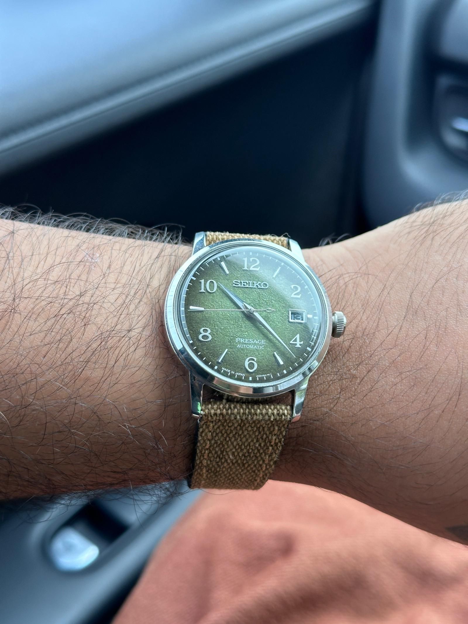 Seiko Presage Matcha | WatchCrunch
