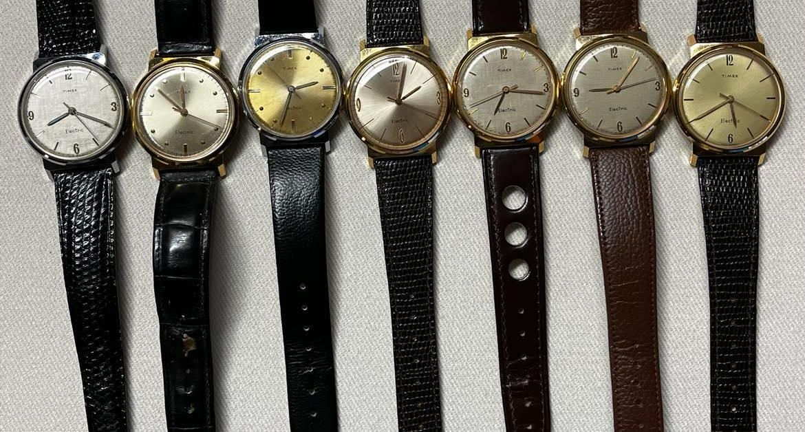 1962 - 1963 Timex Model 67 backset electrics | WatchCrunch
