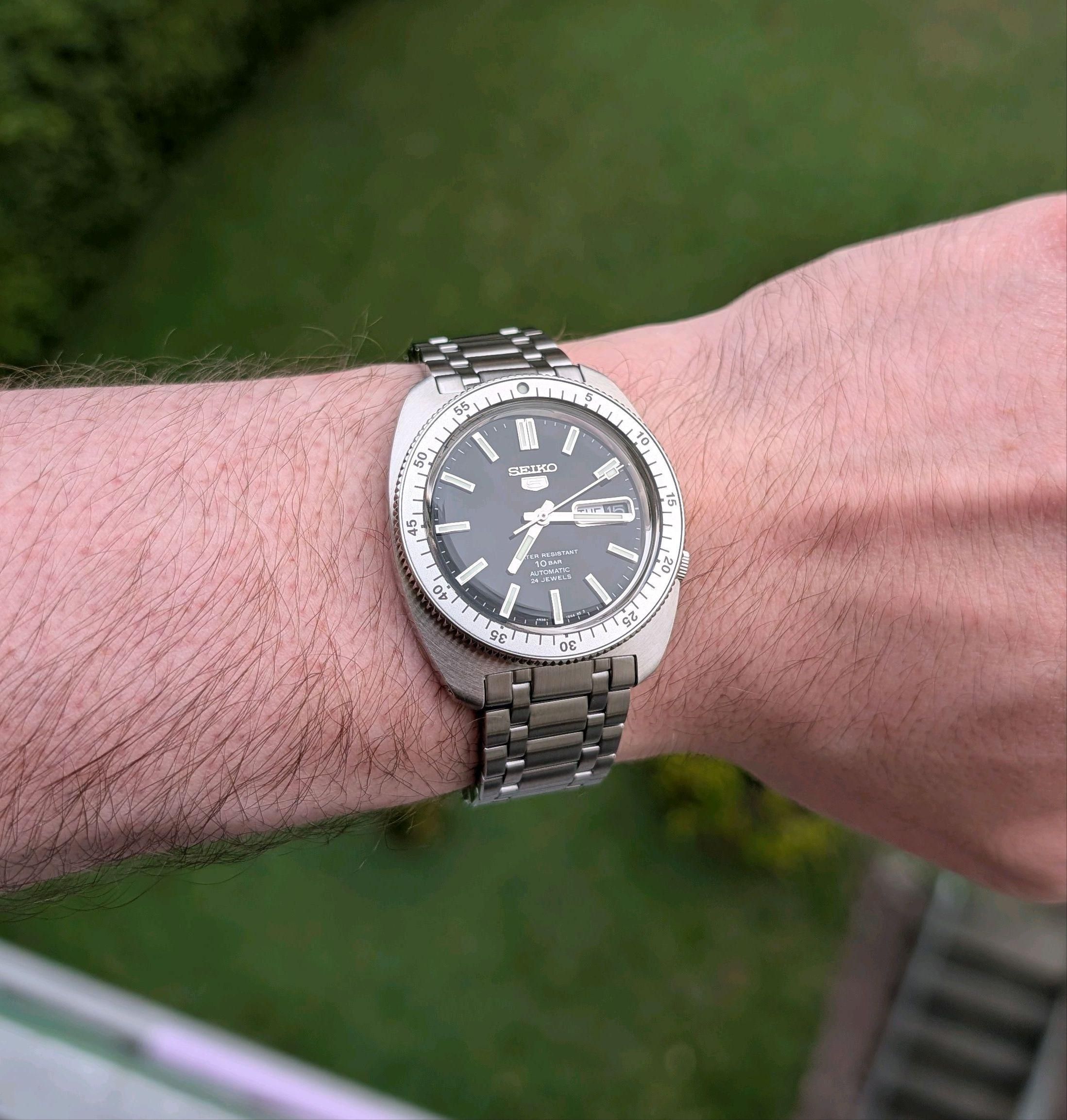 New Seiko 5 Gene Kranz | WatchCrunch