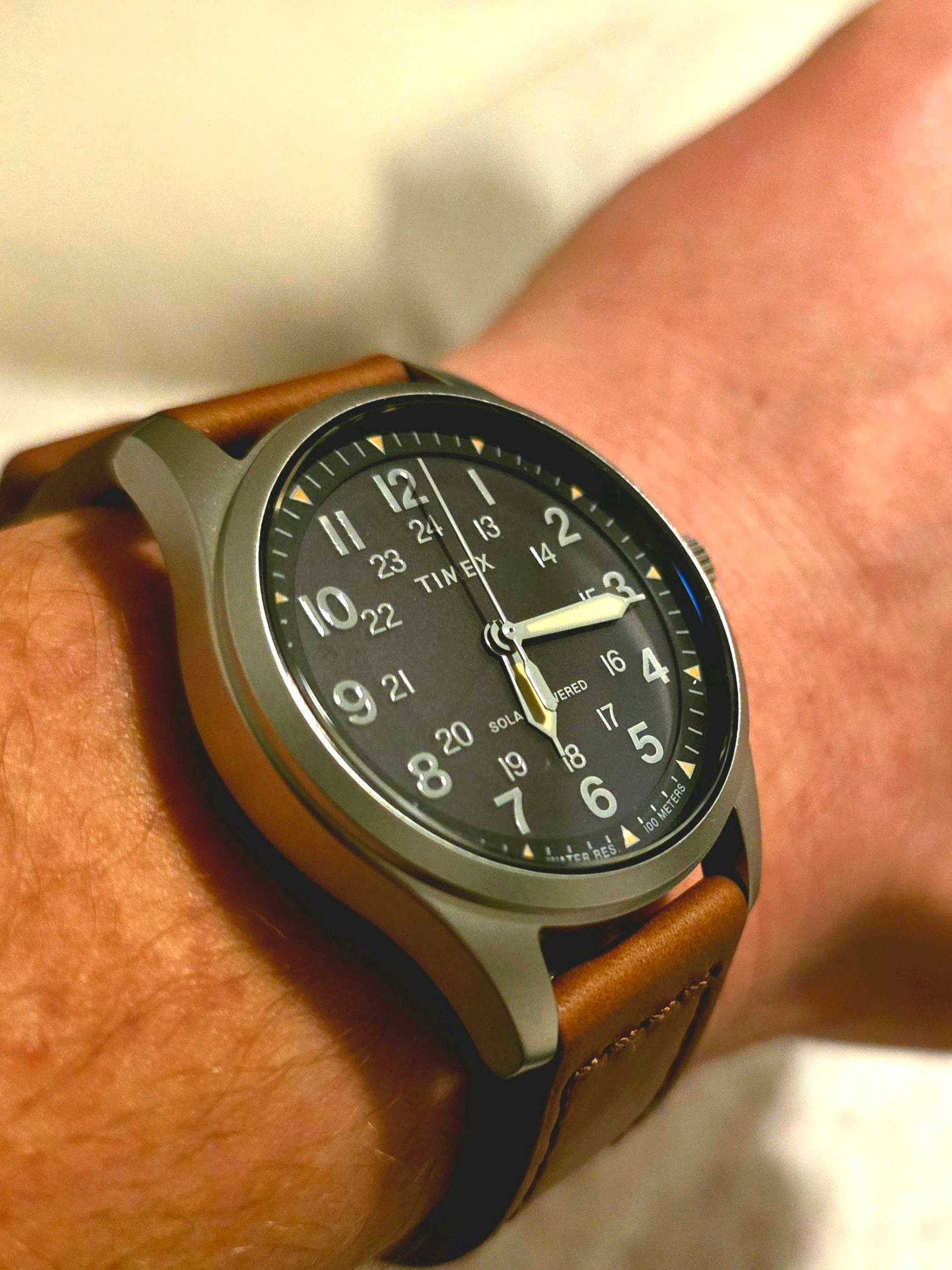 Timex Expedition North Field Post 36mm, solar powered field watch ...