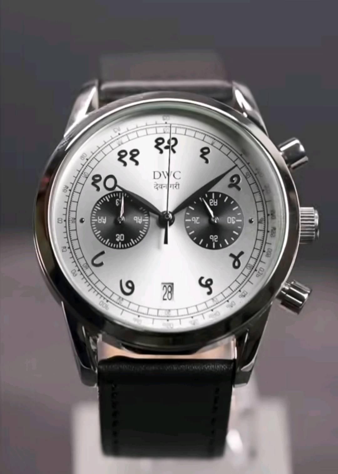 Devanagari Chrono.. New release from Delhi watch company (DWC ...