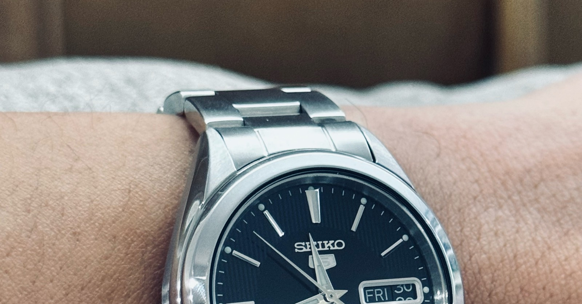 Seiko SNKL23 with an Oyster Bracelet | WatchCrunch