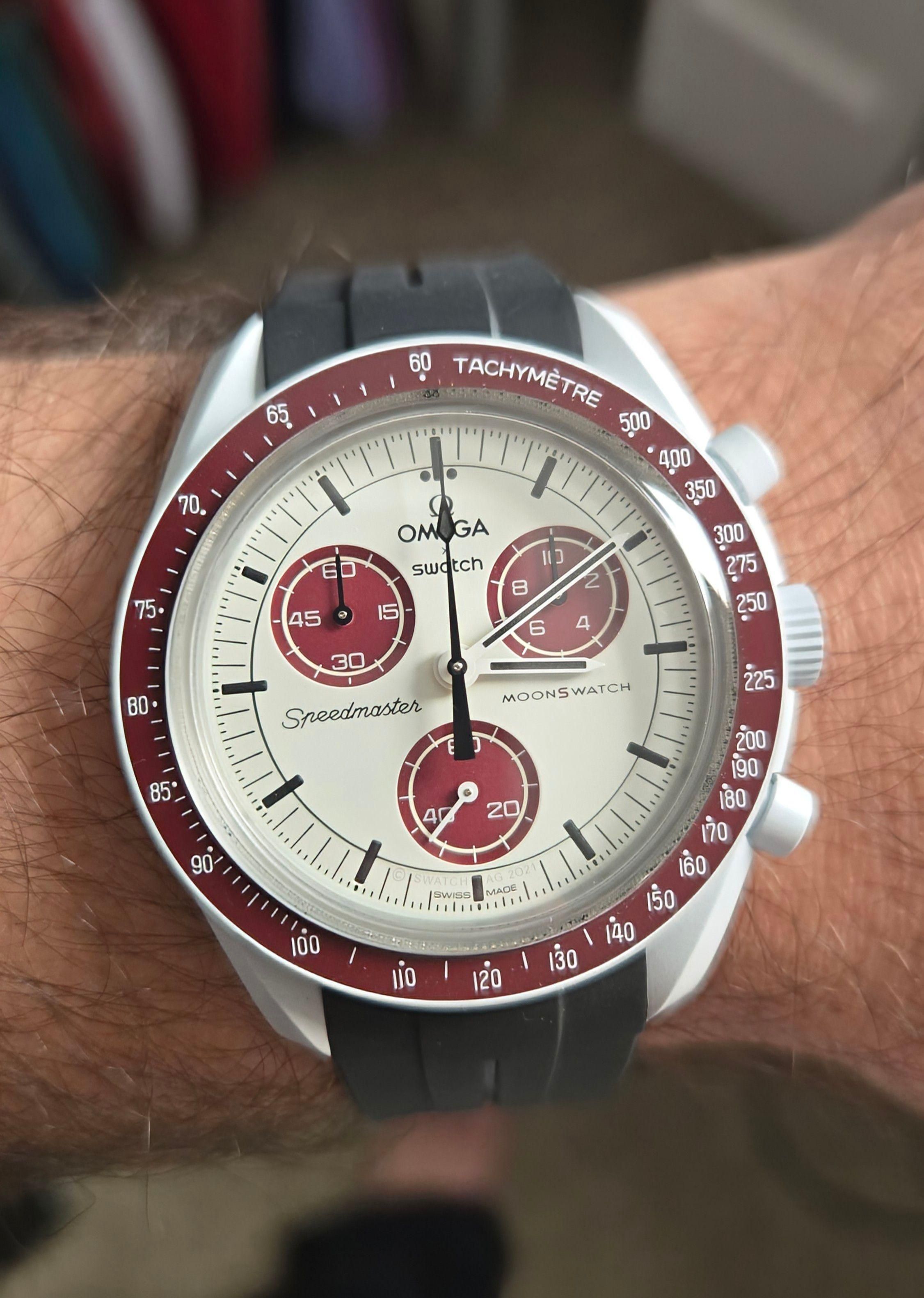 Any OMEGA Swatch owners ? (strap advice) | WatchCrunch
