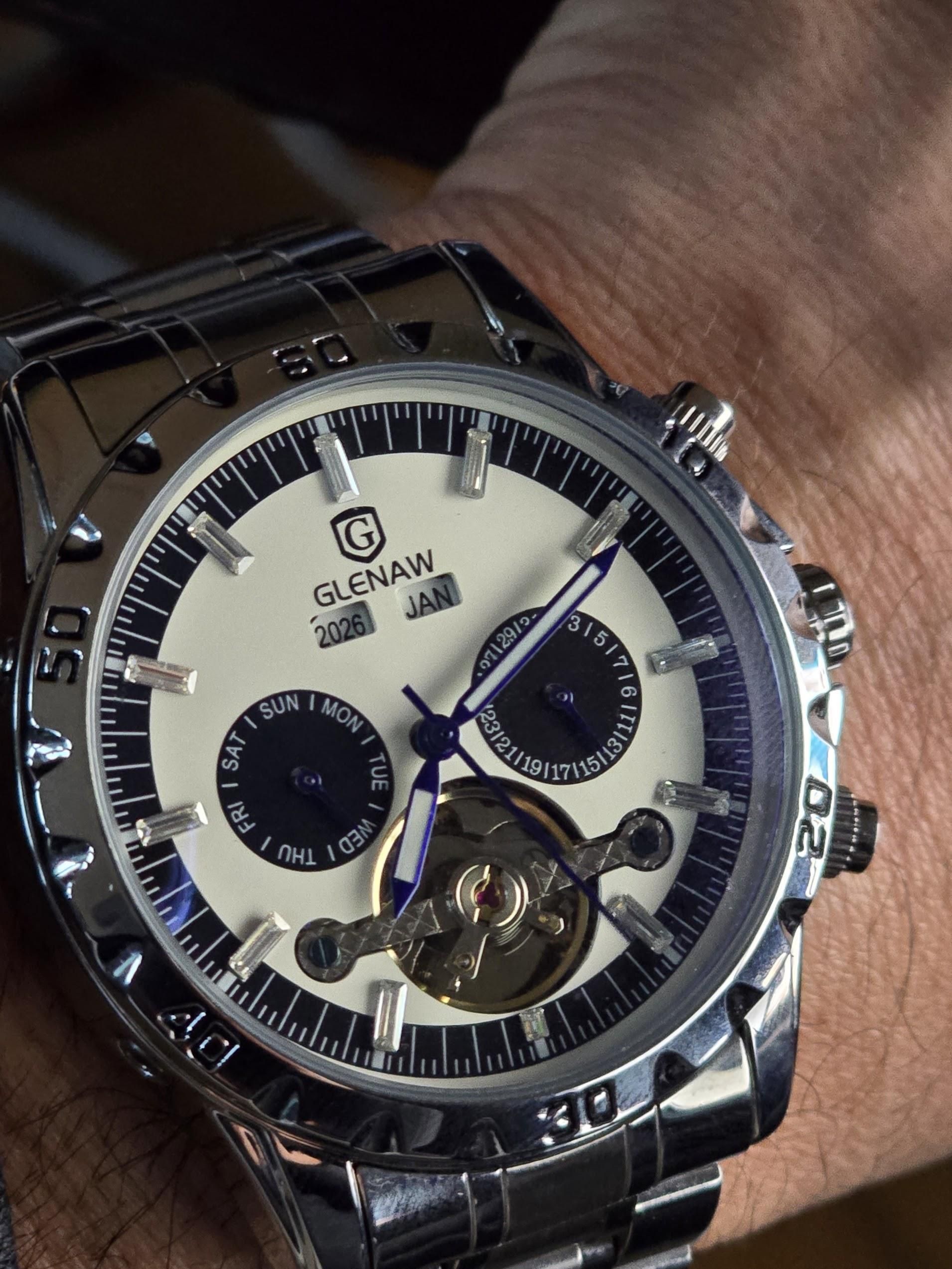 GLENAW Automatic Panda & Reverse Panda — Affordable Contrast ...