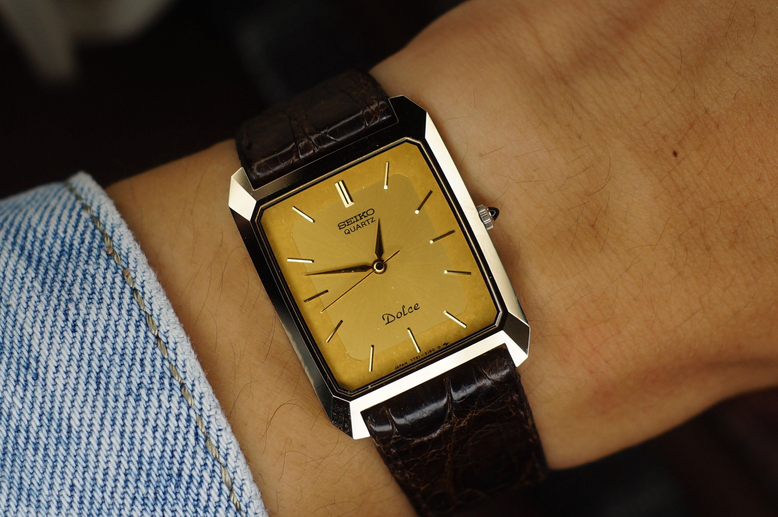 The Seiko Dolce watches in the image are part of a classic collection ...