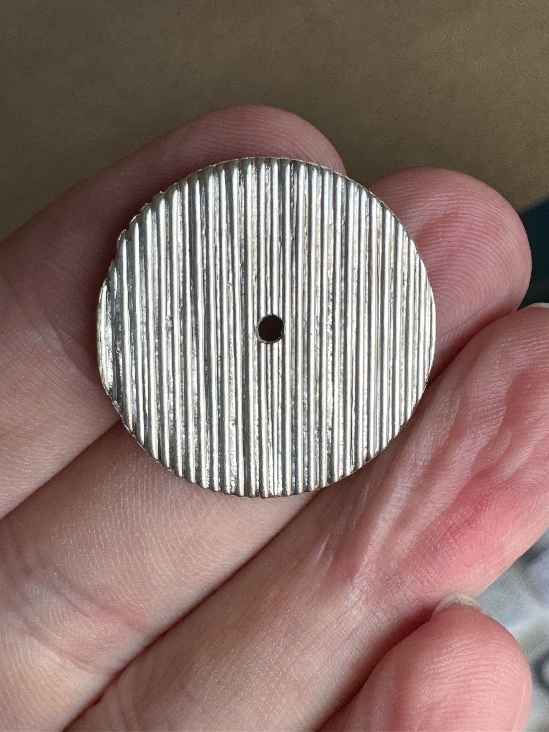 Custom Sterling Silver Wire Dial | WatchCrunch