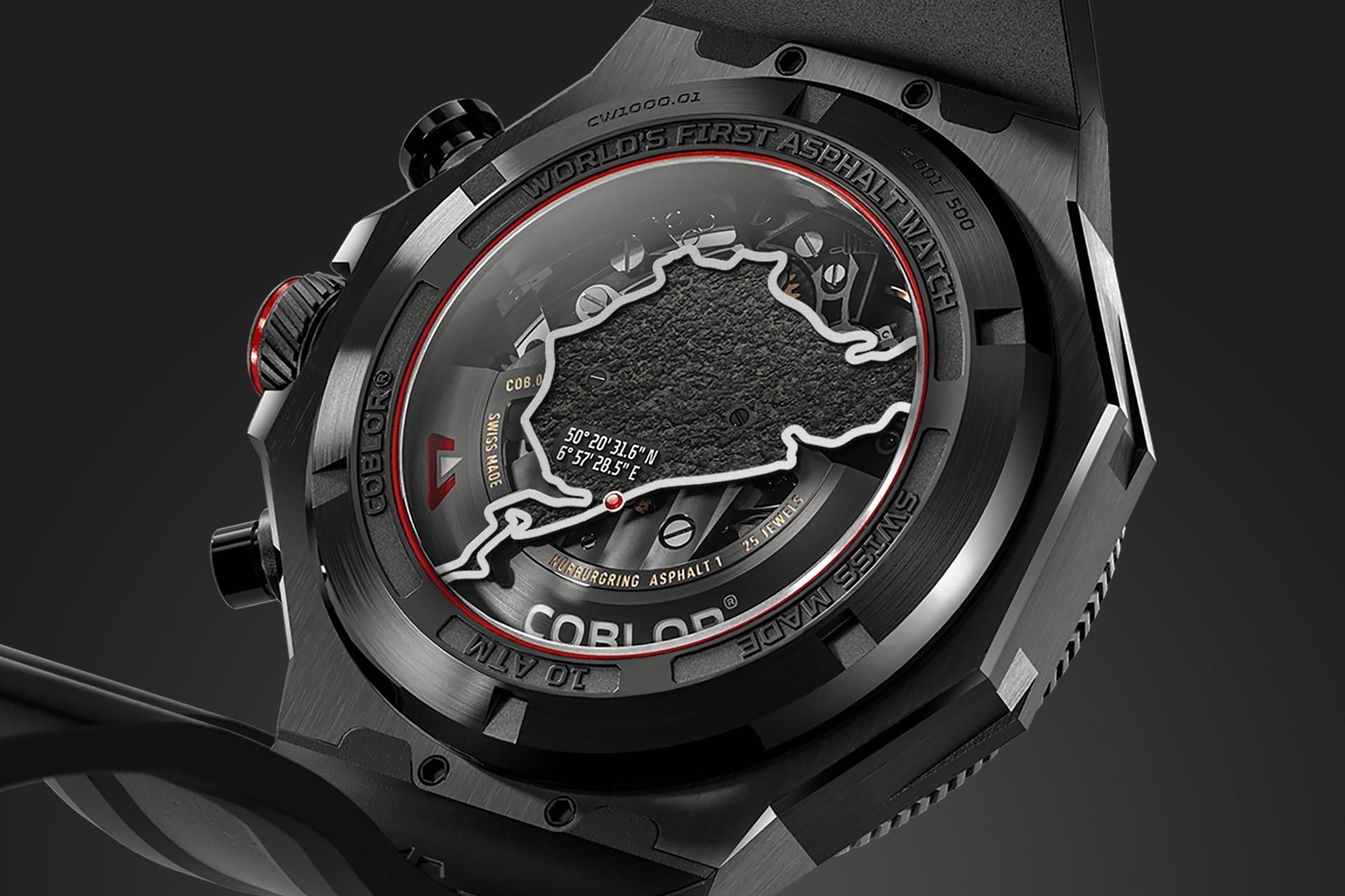 COBLOR NÜRBURGRING ASPHALT 1 - the world's first asphalt watch ...