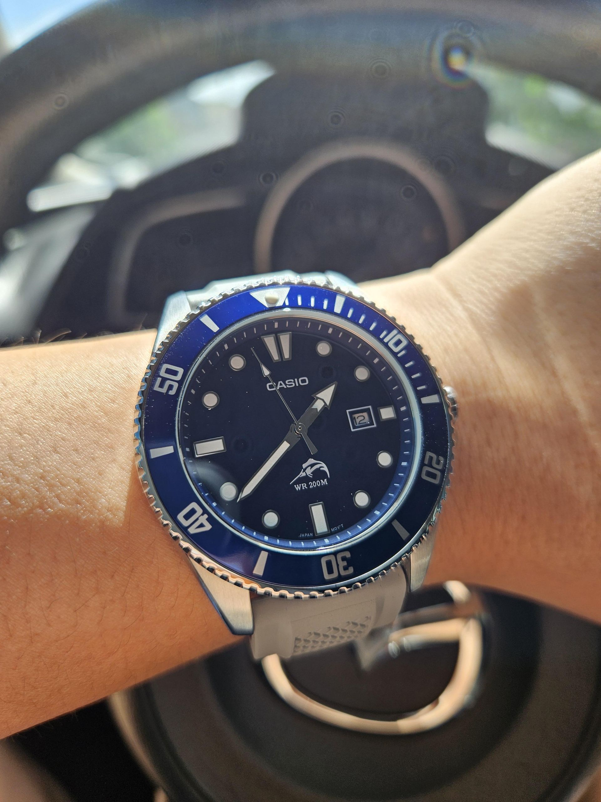 Just got a Casio Duro Blue Marlin | WatchCrunch