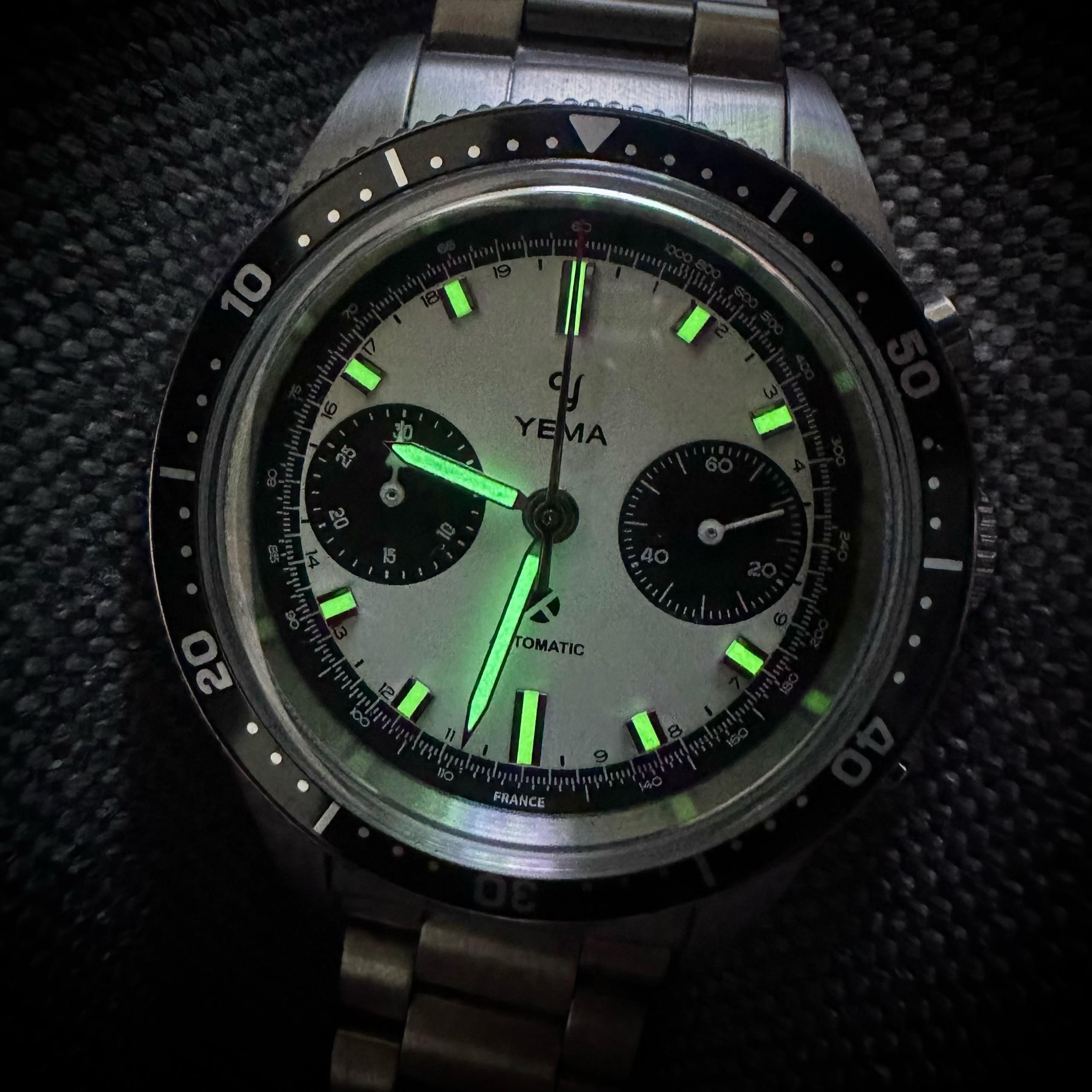 Yema Speedgraf X Klokkeriet | WatchCrunch