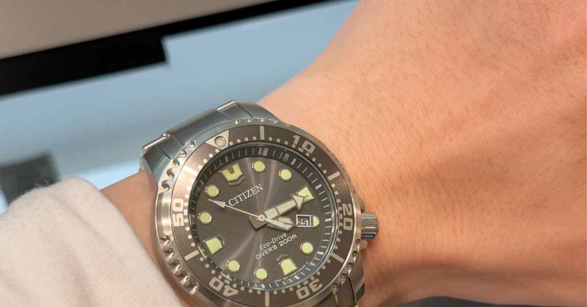 One watch collection candidate. A JDM Citizen Eco-Drive Diver ...