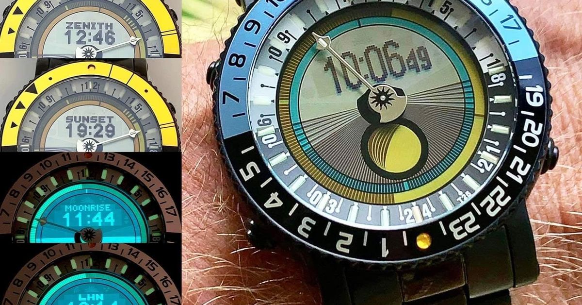 The YES WorldWatch V7, connecting man made and natural time. | WatchCrunch